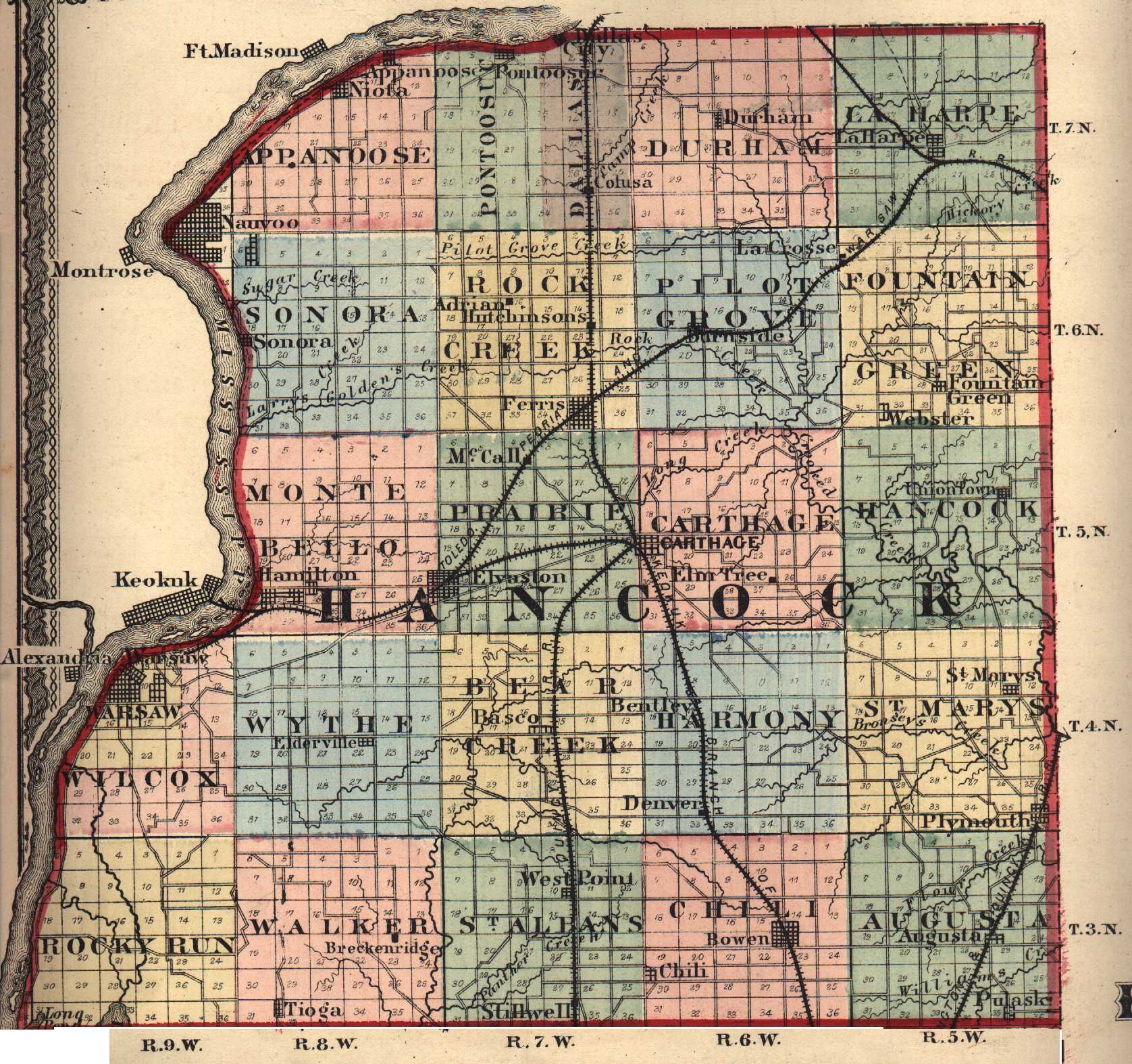 Ford County Illinois Plat Map