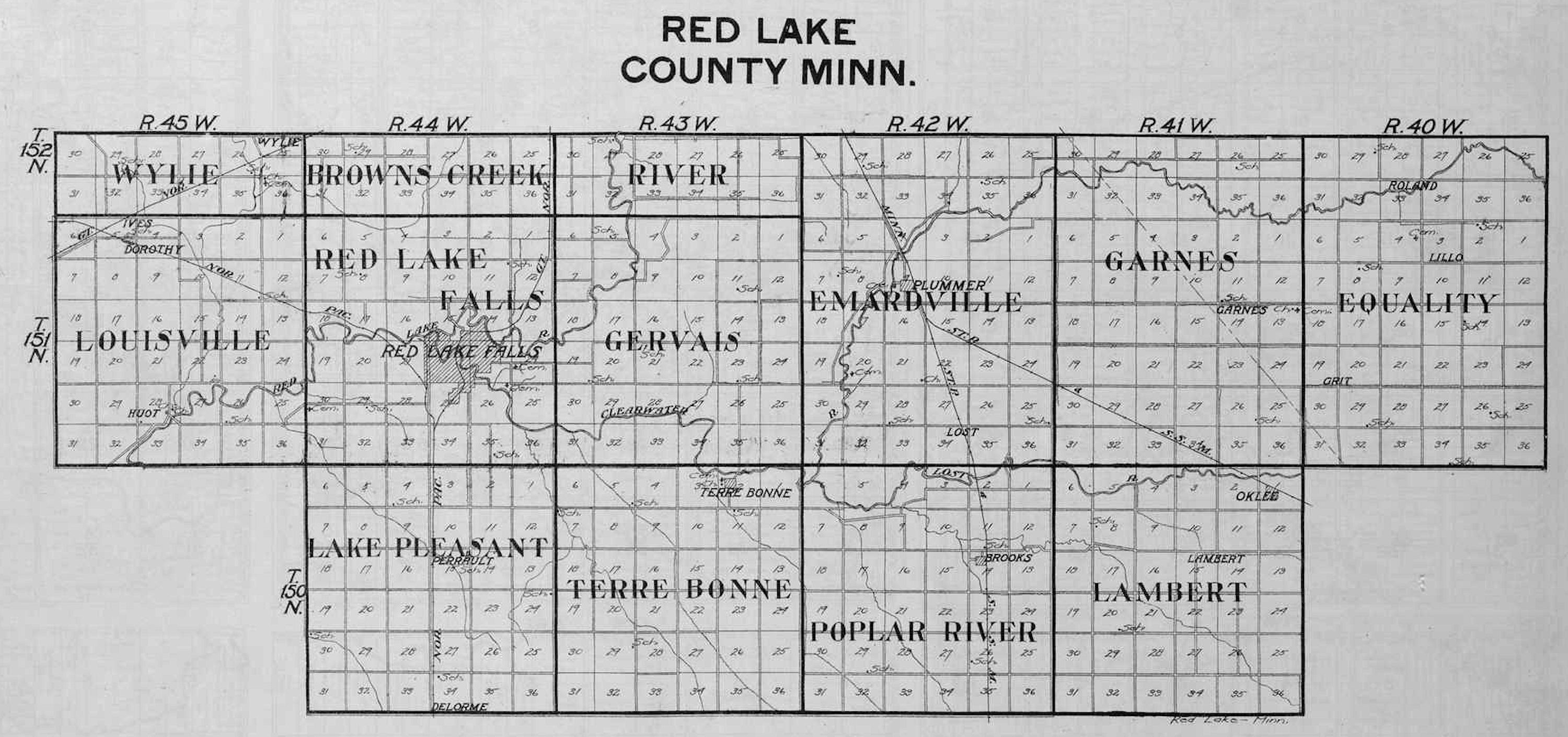 USGenArchives Digital Maps Project Minnesota